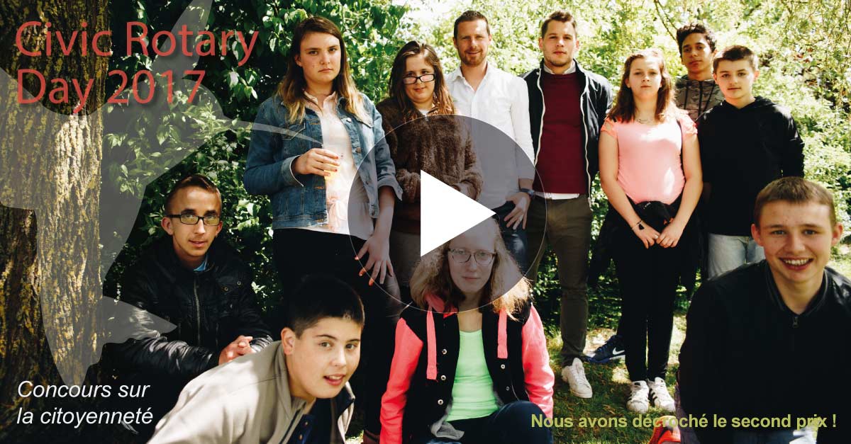 Concours Citoyenneté "Civic Rotary Day" - 2017 (seconde édition)
